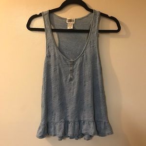 Scratch | Tops | Scratch Top W Ruffle Bottom Medium | Poshmark